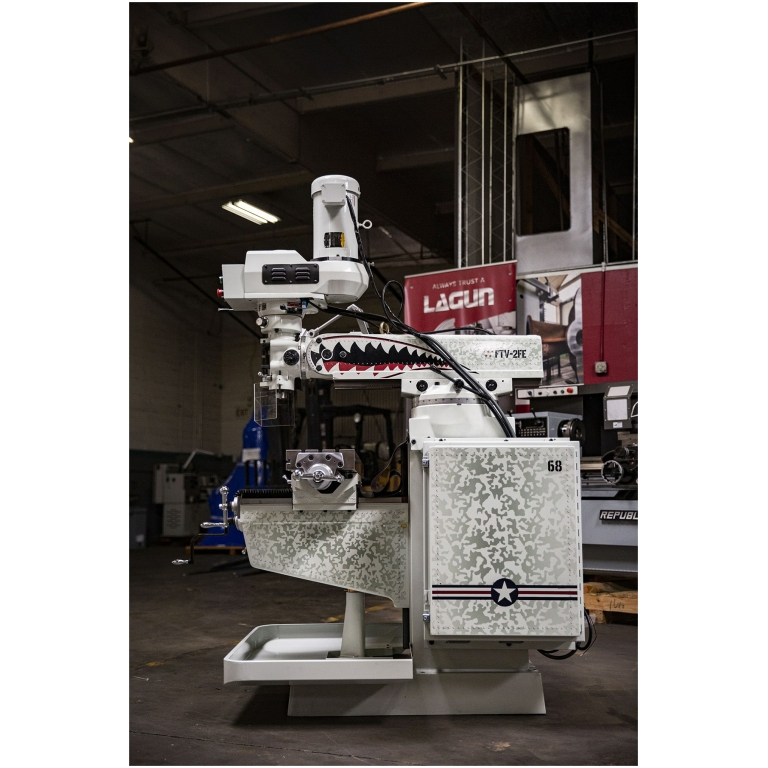 Republic Lagun FTV-2FE EVS Vertical Knee Mill| Lagun Engineering ...